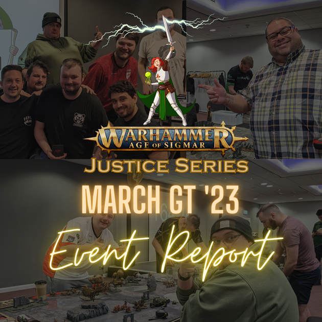 Event Report: Justice Series GT March! | JustPlayGames
