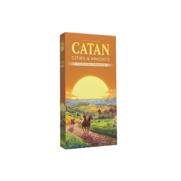 CATAN: Cities & knights 5-6 Player Expansion 6th Edition | JustPlayGames
