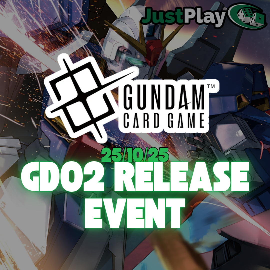 Gundam Card Game GD02 Release Event (Sealed) 25/10/25 | JustPlayGames