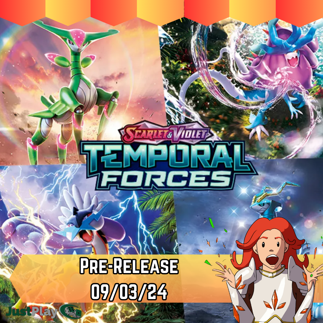 Pokemon Pre-Release Kit: Temporal Forces | JustPlayGames
