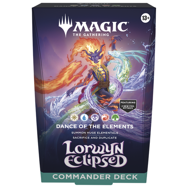 MTG: Lorwyn Eclipsed Commander Deck - Dance of the Elements | JustPlayGames