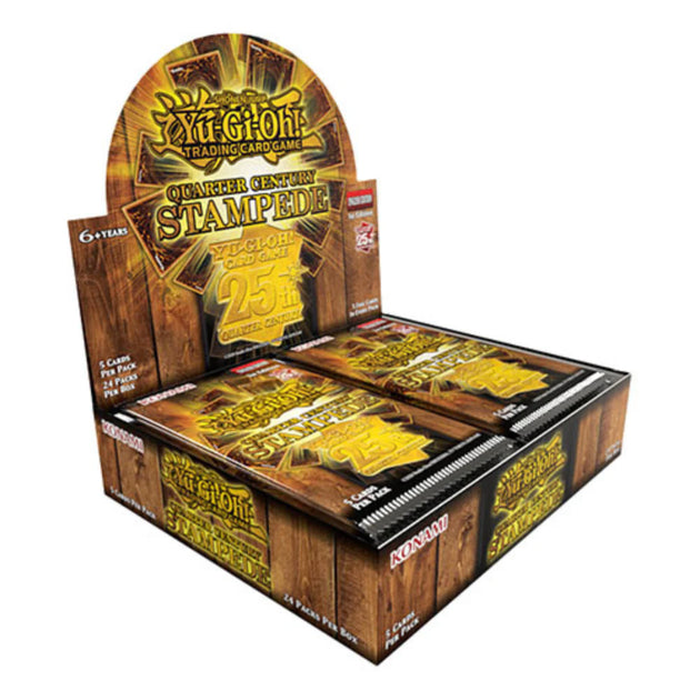 YGO TCG: Quarter Century Stampede Booster Box | JustPlayGames