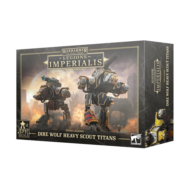 Legions Imperialis: Dire Wolf Heavy Scout Titans | JustPlayGames