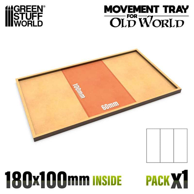 Movement Trays Mdf - 180x100mm | JustPlayGames