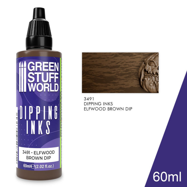 Dipping Ink 60 Ml - Elfwood Brown Dip | JustPlayGames